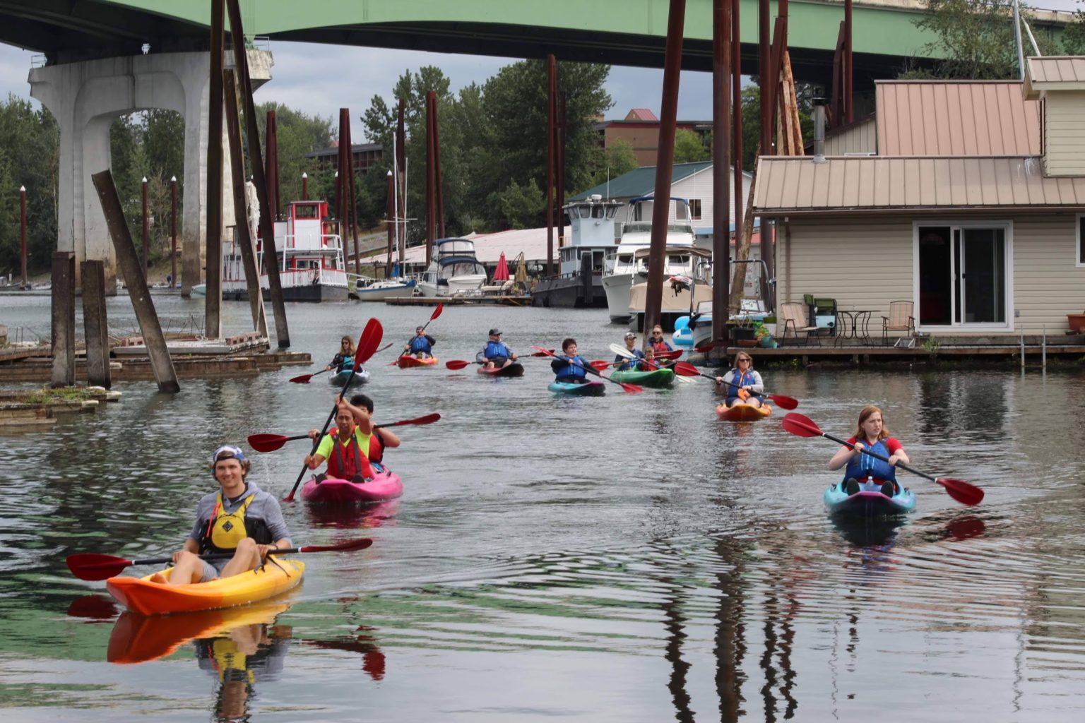 Willamette Falls Kayak Tour Near Portland - eNRG Kayaking - eNRG Kayaking
